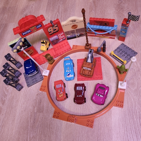 Mega Bloks | Toys | Disney Cars Mega Bloks Piston Cup Race Mixed Sets ...